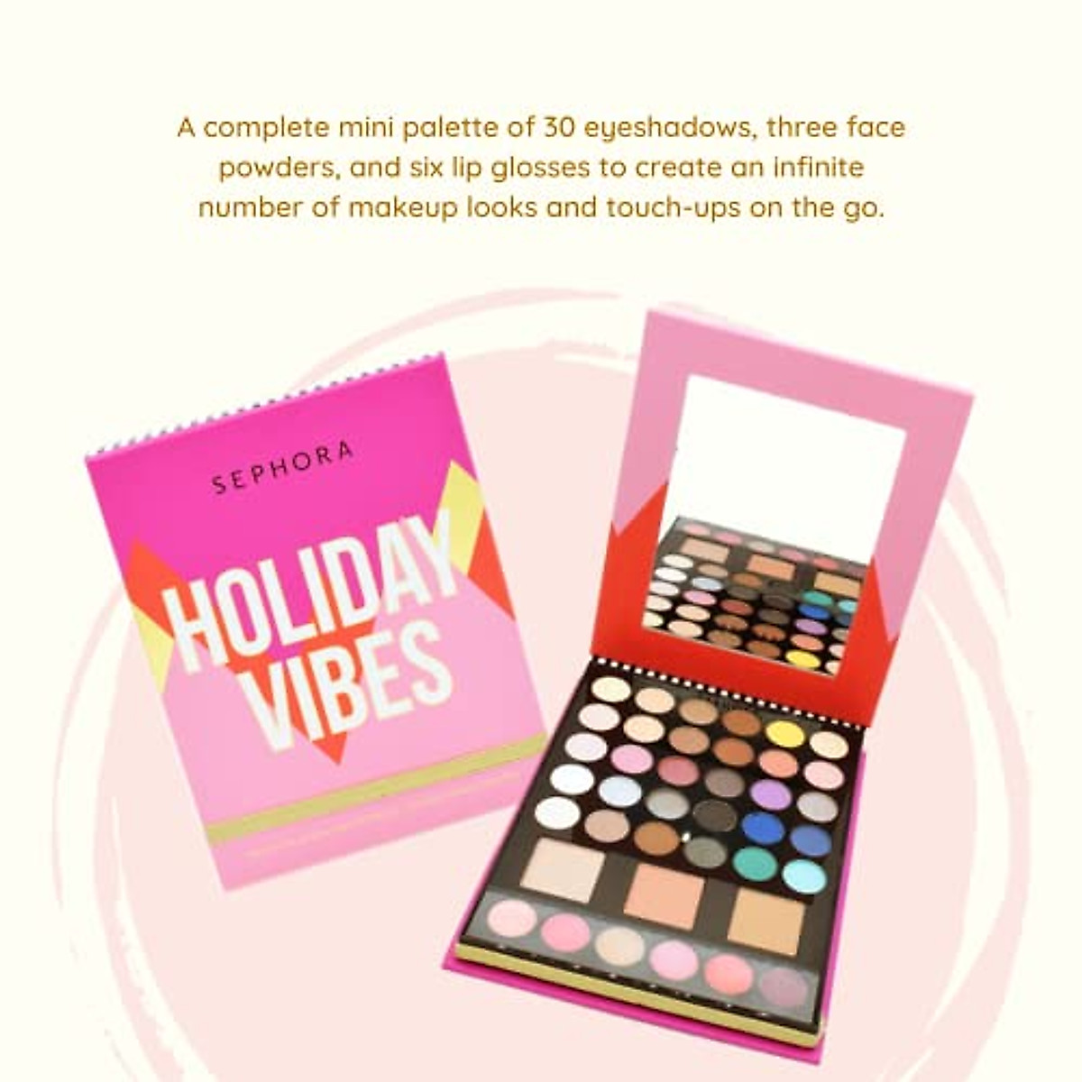 Sephora Holiday Vibes Eyeshadow Palette, 0.053 Ounce