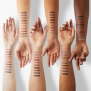 Erinde 10 Colors Eyeshadow Palette Makeup - Matte Shimmer Glitter Eye Shadow, Ultra-Blendable, High Pigmented, Naturing-Looking, Neutral Nude Eyeshadow Palette with Professional Brush, Plant Rhythm