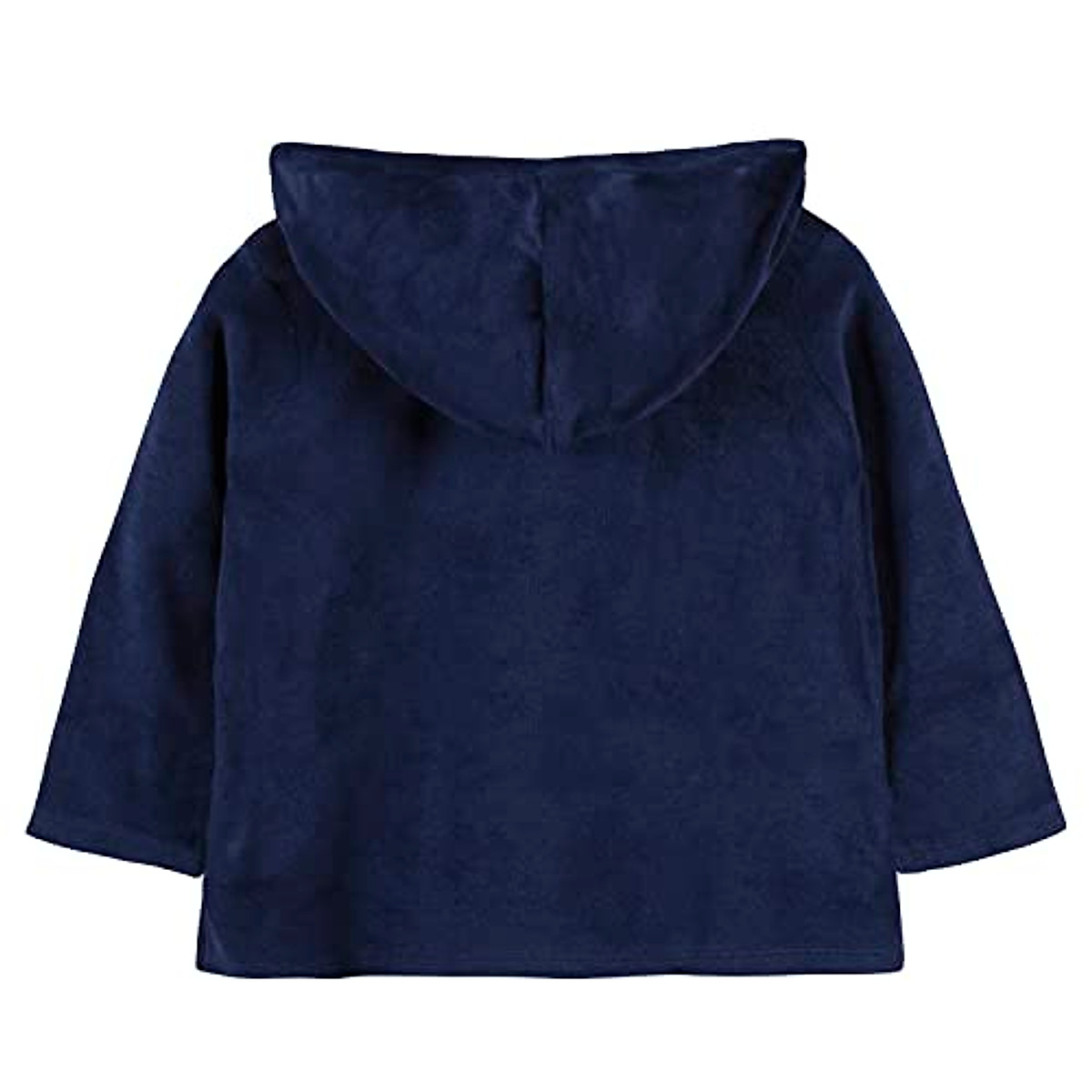 Gerber Unisex Baby Toddler Hooded Kangaroo Pocket Terry Cover Up, Navy, 4T