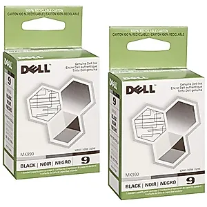 Dell 9 Black Ink - 2 Pack