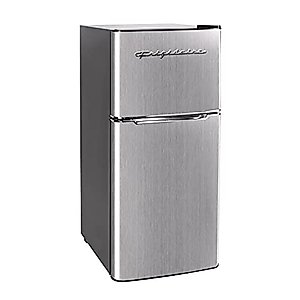 Frigidaire EFR451 2 Door Refrigerator/Freezer, 4.6 cu ft, Platinum Series, Stainless Steel, Double