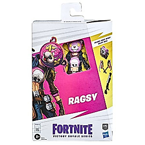 Fortnite Victory Royale Series Ragsy Collectible Action Figure with Accessories - Ages 8 and Up, 6-inch