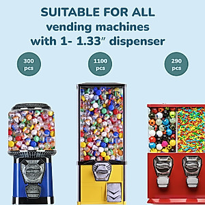 Entervending Monkey Toys in Capsules Bulk - 50 Pcs - 1.1 Inch Plastic Capsules and Funny Monkey Figurines for Kids - Bulk Toys for Classroom Prizes – Easter Basket Stuffers