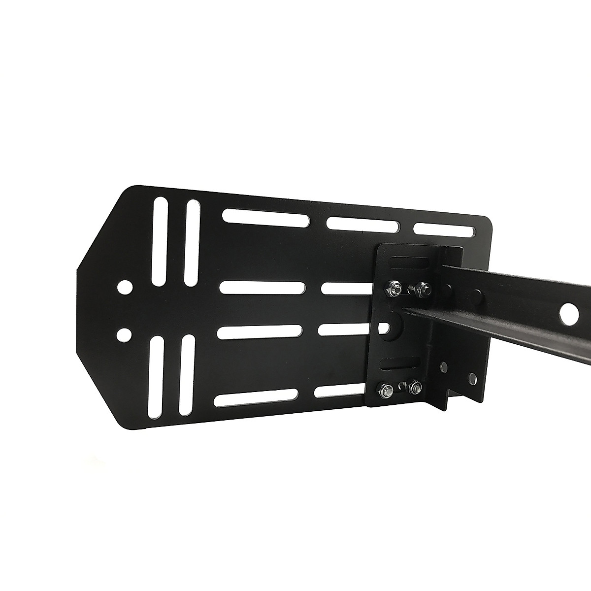 Kings Brand Queen - King Bed Frame Headboard Bracket Modification Modi-Plate, Set of 2