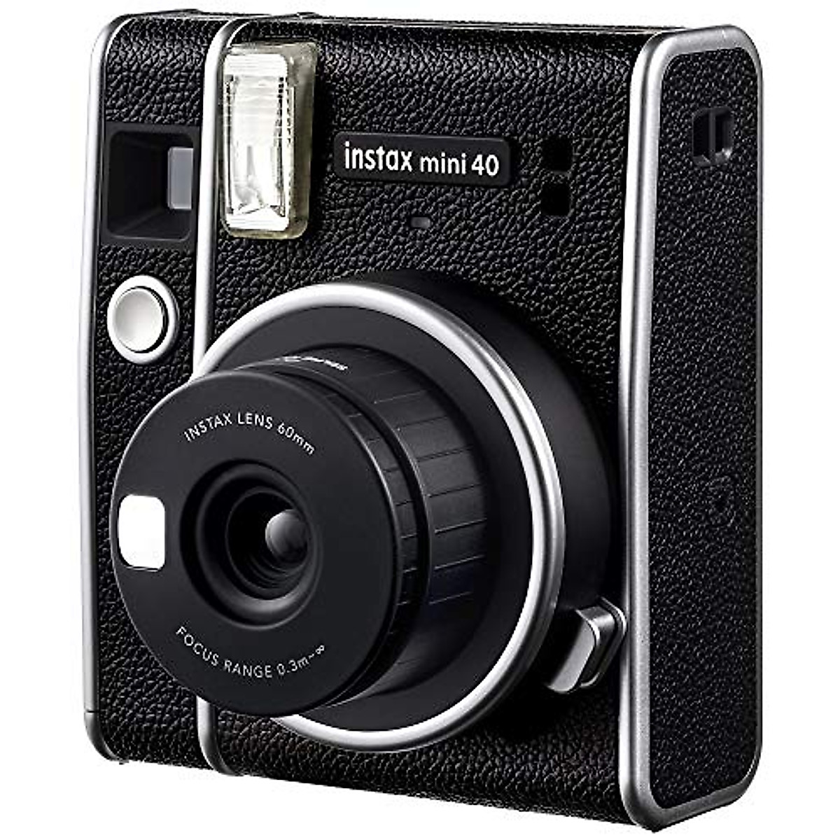 Fujifilm Instax Mini 40 Instant Film Camera with Built-in Selfie Lens, Auto Exposure, Auto Shutter Speed, Easy to Use, Stylish and Classic Design Polaroid Cameras for Pro or Beginners (Renewed)