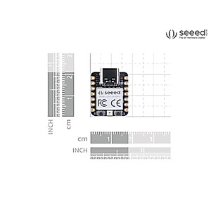 Seeed Studio XIAO RP2040 Microcontroller, with Dual-Core ARM Cortex M0+ Processor, Supports Arduino, MicroPython and CircuitPython with Rich Interfaces.