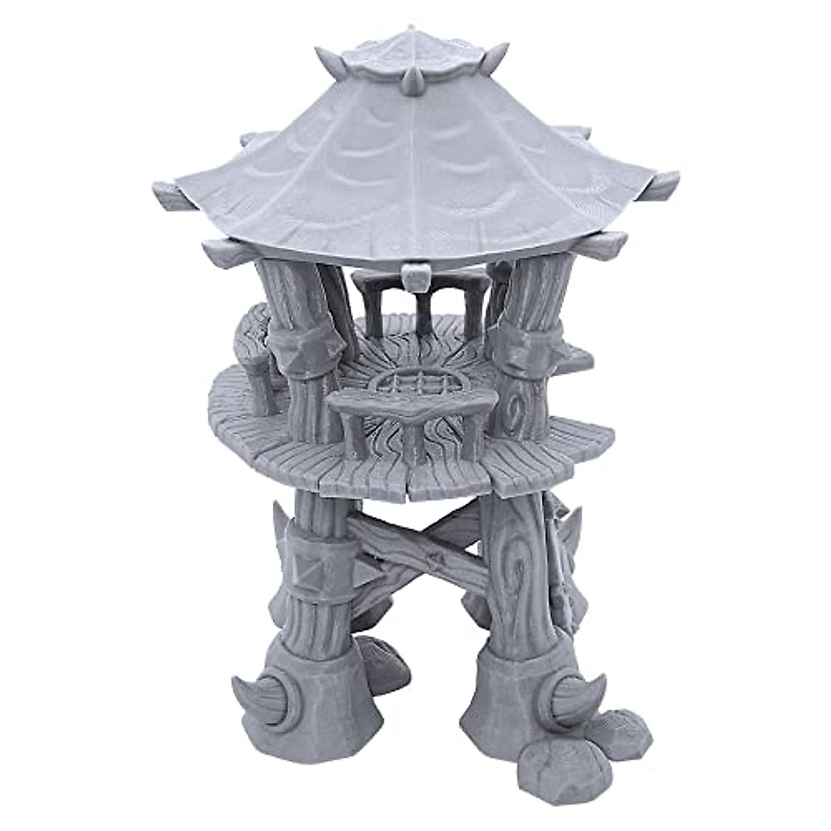 EnderToys Orc Watchtower by Makers Anvil, 3D Printed Tabletop RPG Scenery and Wargame Terrain for 28mm Miniatures