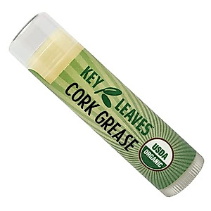 Set of 2 Key Leaves Organic Cork Grease for clarinet, saxophone, bass clarinet, flute, oboe, bassoon