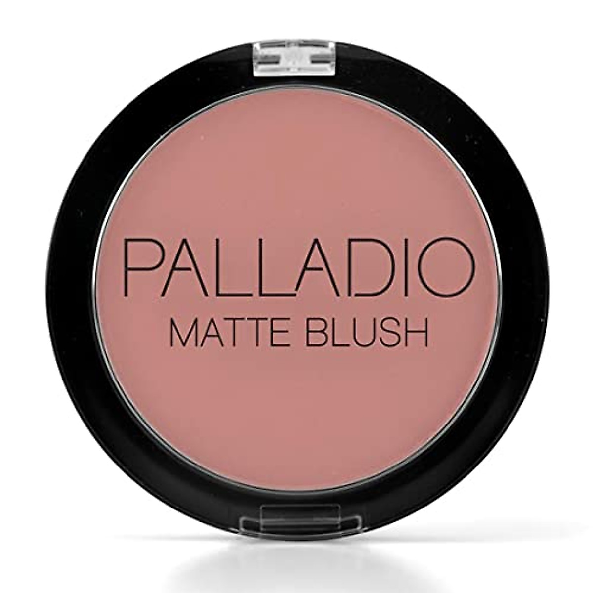 Palladio Matte Blush, Brushes onto Cheeks Smoothly, Soft Matte Look and Even Finish, Flawless Velvety Coverage, Effortless Blending Makeup, Flatters the Face, Convenient Compact, Peach Ice