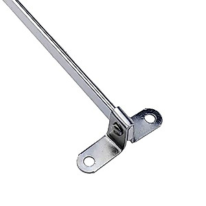 Coshar 2 Pack Extendable Clothes Hanger Adjustable Pull Out Valet Rod Sliding Closet Valet Rod Rail for Wardrobe Closet Storage Organizer, Screws Included (11-Inch)