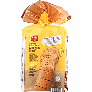 Schar NEW Gluten Free, Artisan Baker 10 Grains & Seeds Bread, 13.6 oz (Pack of 3)