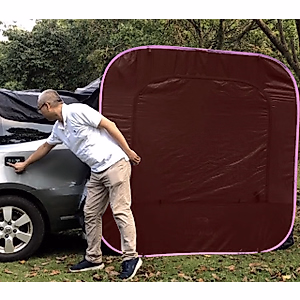 Admired By Nature Extended pop up SUV Tent, Cube, ABN5M008-PRPL , Purple