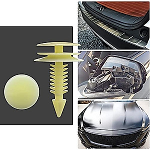 20pcs 8mm Hole Door Trim Panel Retainer Trimming Fasteners Compatible with GM Chevy Buick GMC Jimmy Pontiac 10153057