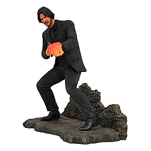 DIAMOND SELECT TOYS John Wick Gallery Catacombs PVC Figure, Multicolor