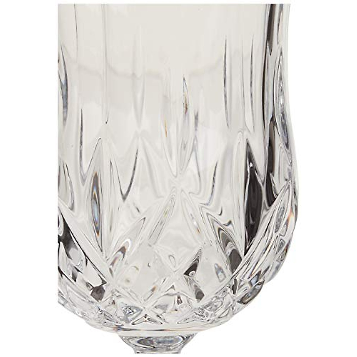 Lorren Home Trends Opera White Wine, 6 Count (Pack of 1)