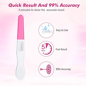 MomMed Midstream Pregnancy Test - Home Pregnancy Test – Early Detection Test, Incredibly Accurate – Super Fast Results – HCG Testing Kit - 6 Pack