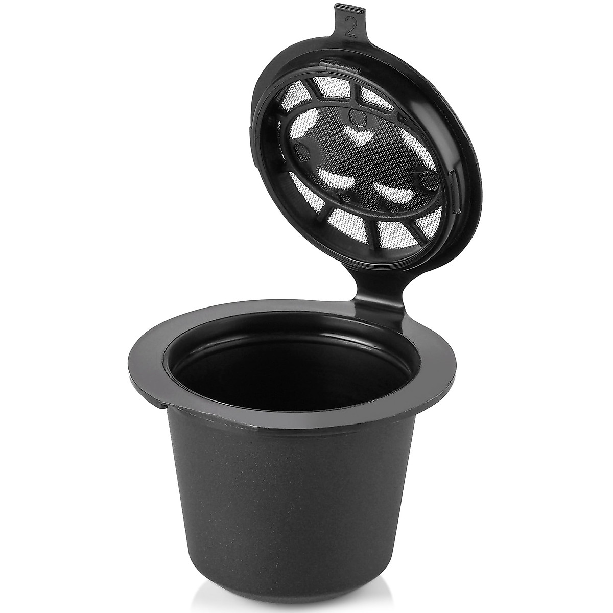 Nespresso Capsules Refillable - Reusable Coffee Pods For Nespresso Cups - OriginalLine Compatible - Pack of 6