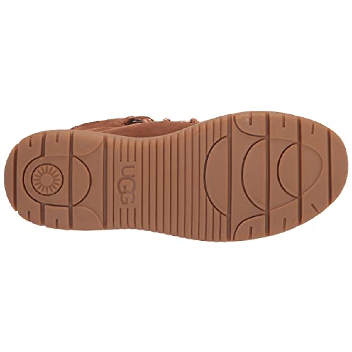 UGG Women's LAKESIDER Heritage MID Ankle Boot, Chestnut Suede, 8.5