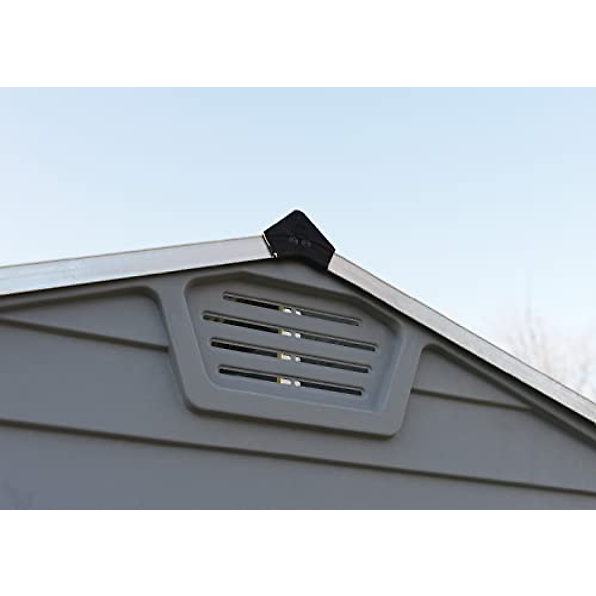 Palram - Canopia SkyLight 6' x 5' Storage Shed - Gray