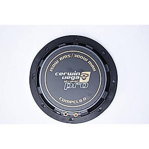CERWIN-VEGA! 8" Stroker Pro Series Midrange 200W RMS Speakers - The Ultimate 4-Ohm Component Speakers Set for Your Car Audio System, Unleash Epic Sound CVMPCL8.0