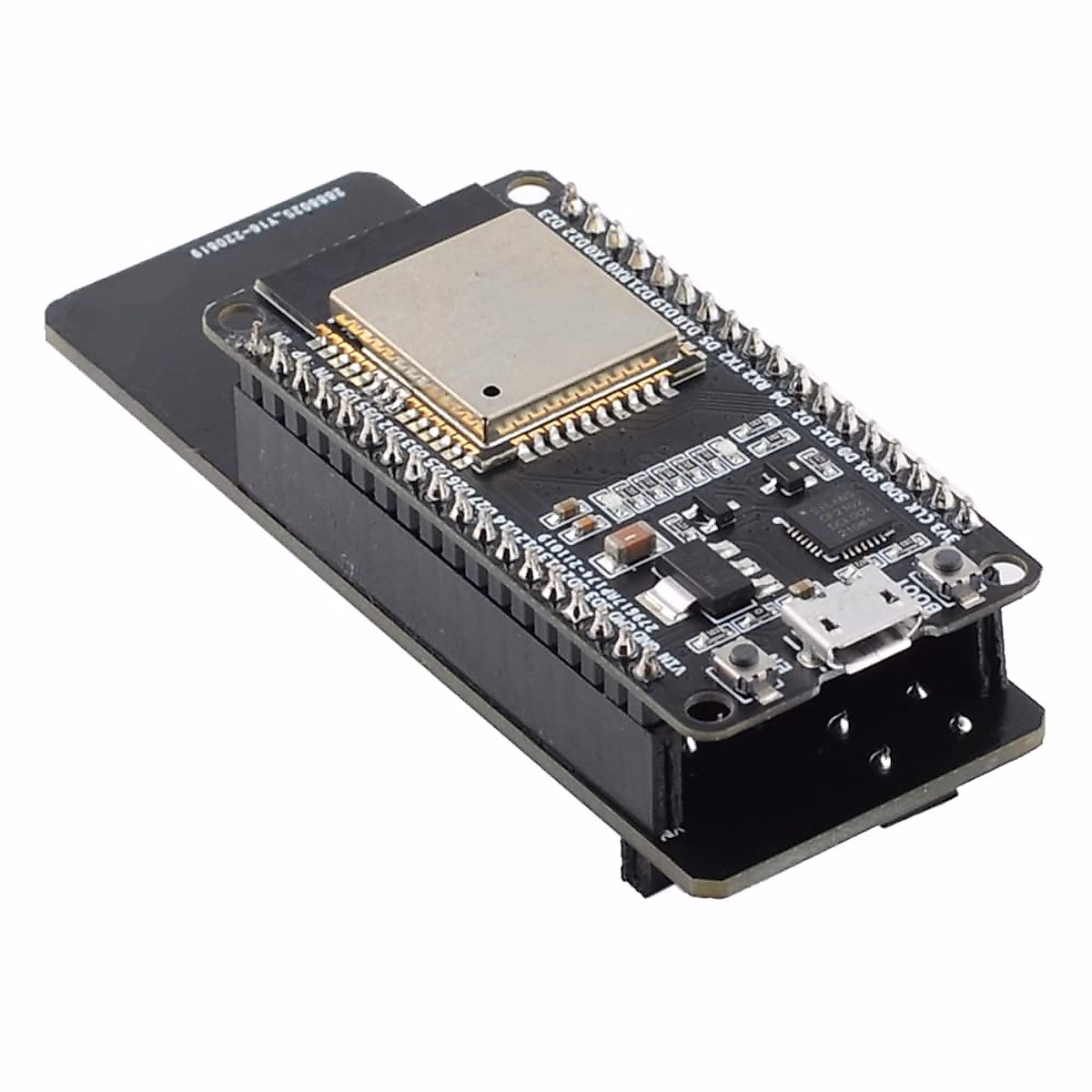 DIYmall ESP32 DEVKIT V1 ESP32-WROOM-32 Development Board + Assembled RGB LED Status Indicator Addressable PCB Shield for Arduino IOT BME280 DIY Project