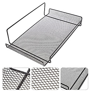 DECHOUS Router Wall Hanging Shelf Metal Mesh Tv Box Floating Shelf for DVD Player Projector Living Room Bedroom Kitchen Office