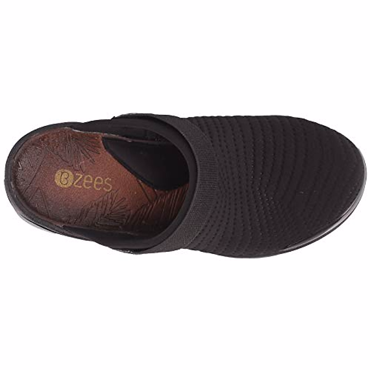 Bzees Women's Kitty Shoe, black oversized geo print, 10 M US