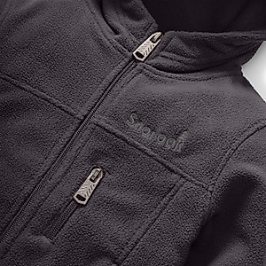 Snonook - Toddler Fleece Jacket – Toddler Spring Jacket - Girls Fleece Jacket - Boys Fleece Jacket - Kids Fleece Jacket, Black, 3T