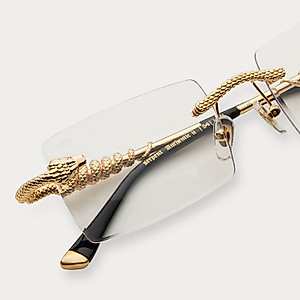 JAMES ORO Clear Serpent Authentic for Men/Women With UV400 Protection