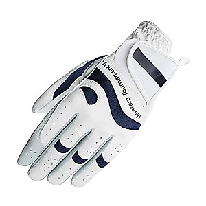 ITODA Men's Golf Gloves Practice Summer Club Universal Left Hand Covers Sport Durable Breathable Cooler Anti-Skid Game Gloves with Adjustable Wrist Strap for Men Left Hand
