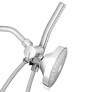 Waterpik Body Wand Spa Shower Head System with Anywhere Bracket, Chrome