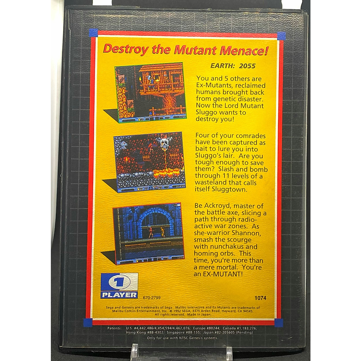 Ex-Mutants - Sega Genesis