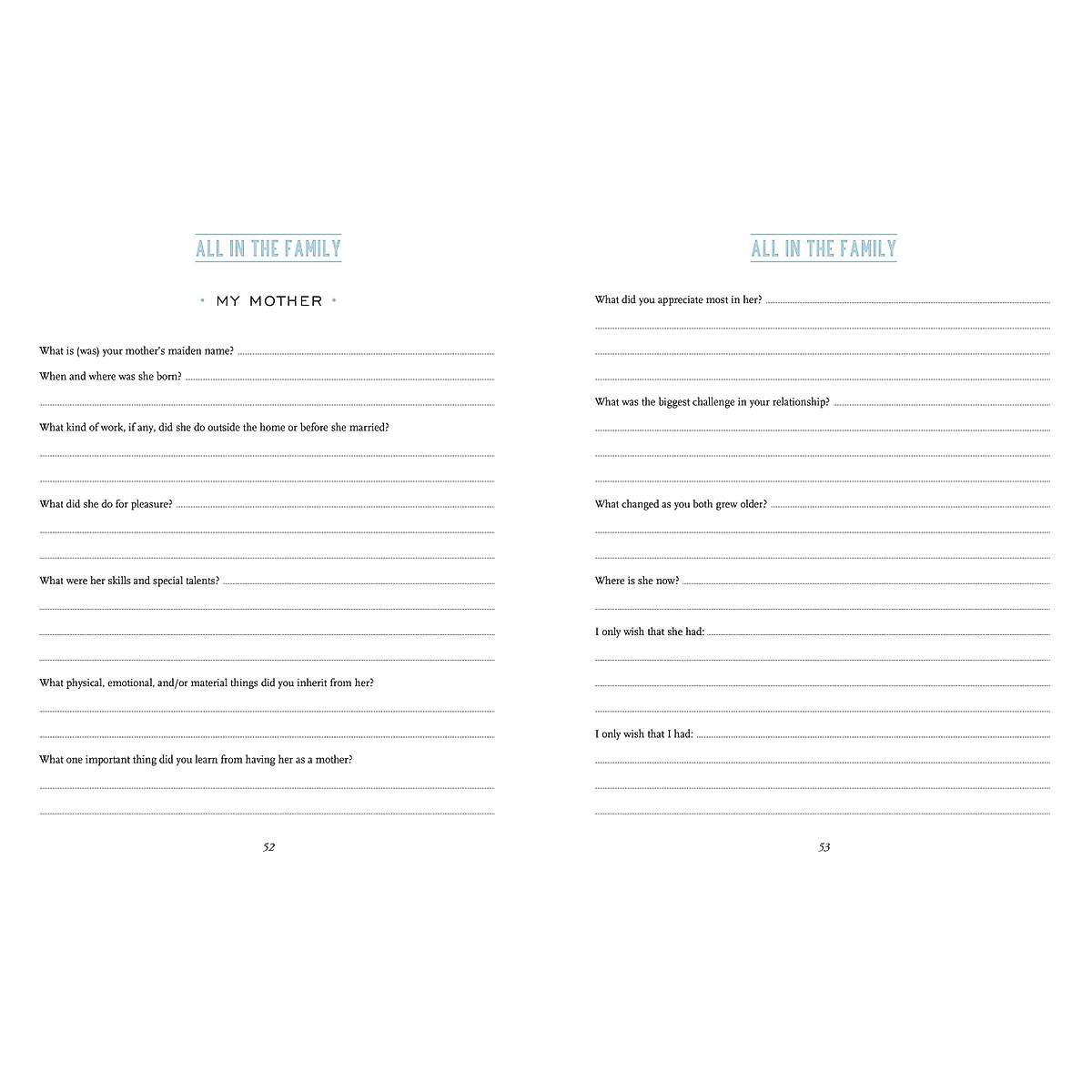 The Book of Me, 2nd Edition (Autobiographical Journal)