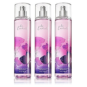 Lot of 3 Bath and Body Works Signature Collection ~Be Enchanted ~ Fragrance Mist Perfume Spray 8 Ounce