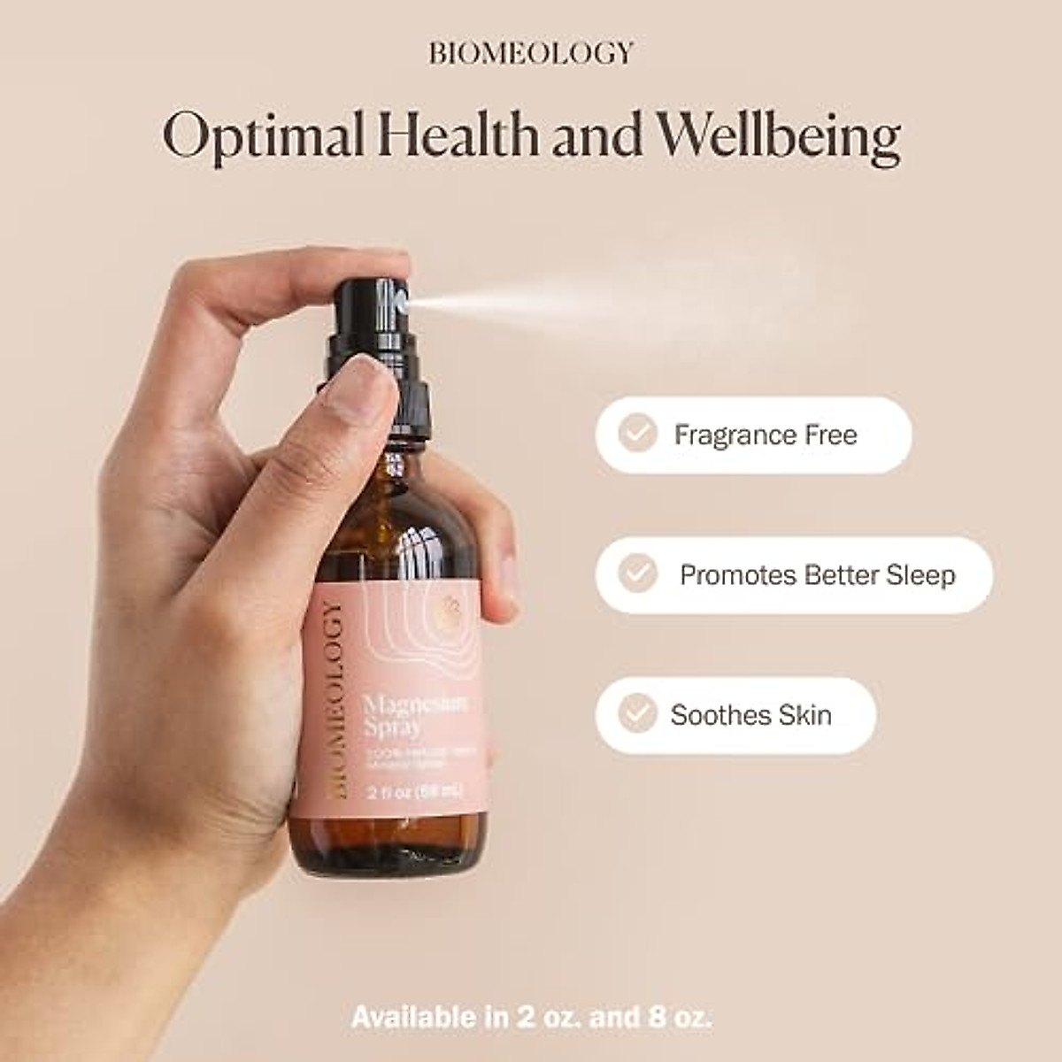 Biomeology Topical Magnesium Spray (8 oz.)
