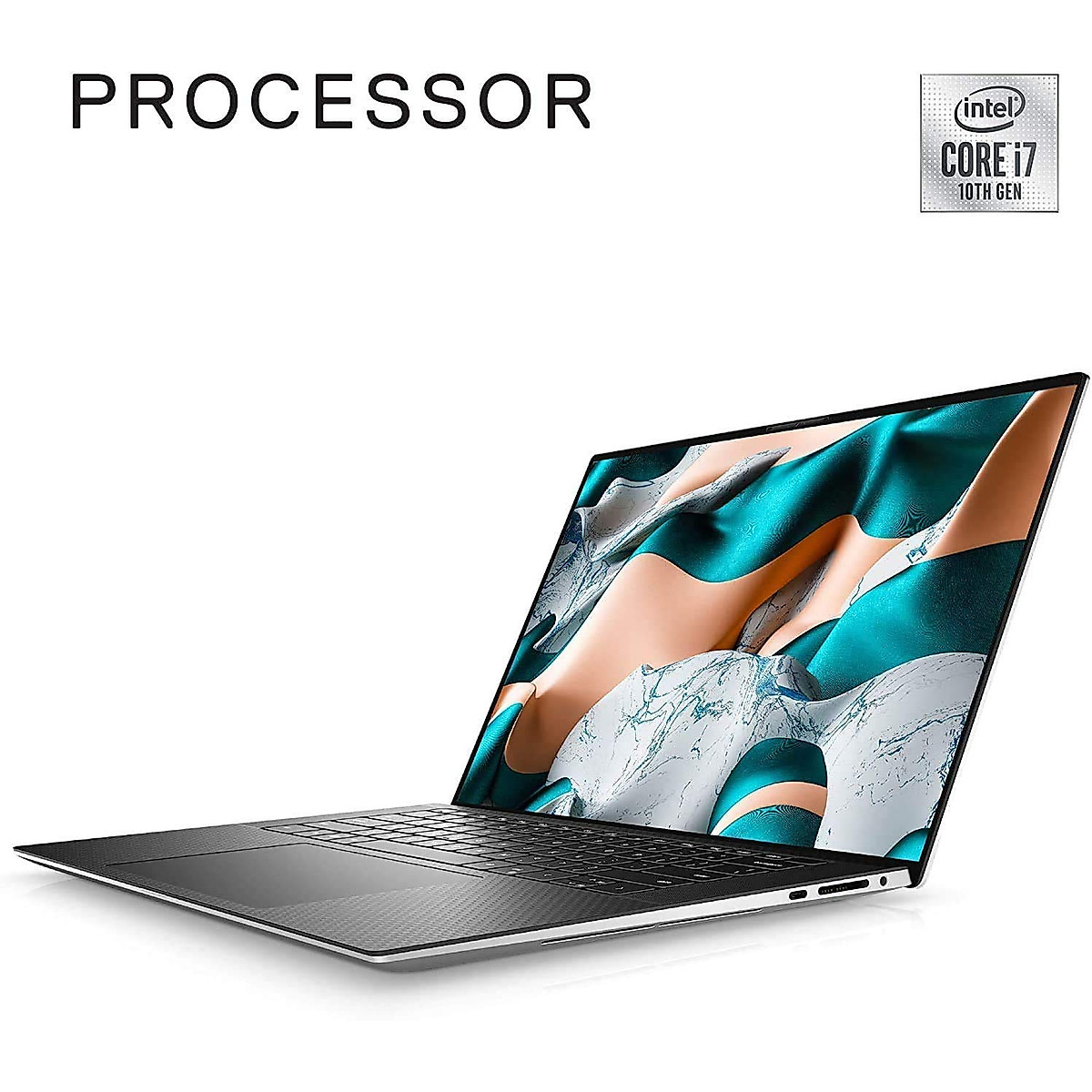 Dell XPS 15 9500 (Latest Model) 15.6-inch Laptop Intel Core i7-10750H 10th Gen 32GB DDR4 RAM 1TB SSD, 4K UHD+ (3840x2400) 500-NIT Touch NVIDIA Geforce GTX 1650 Ti 4GB GDDR6, Windows 10 PRO (Renewed)