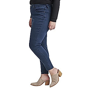 JAG Jeans Women's Size Cecilia Mid Rise Skinny Jeans-Legacy, Castle Rock Edb403, 18 Plus