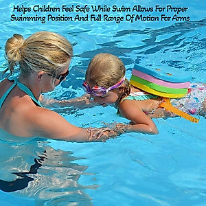 Swim Float Kids Back Belt: Pool Bubble Water Device Trainer