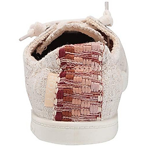 Roxy womens Bayshore Slip on Shoe Sneaker, Tan/Gold 20, 5.5 US