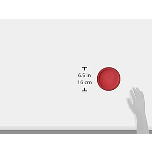 Anchor Hocking 8-Piece 4-Cup Round Clear glass Food Storage Containers with Red Plastic Lid, Set of 4 -