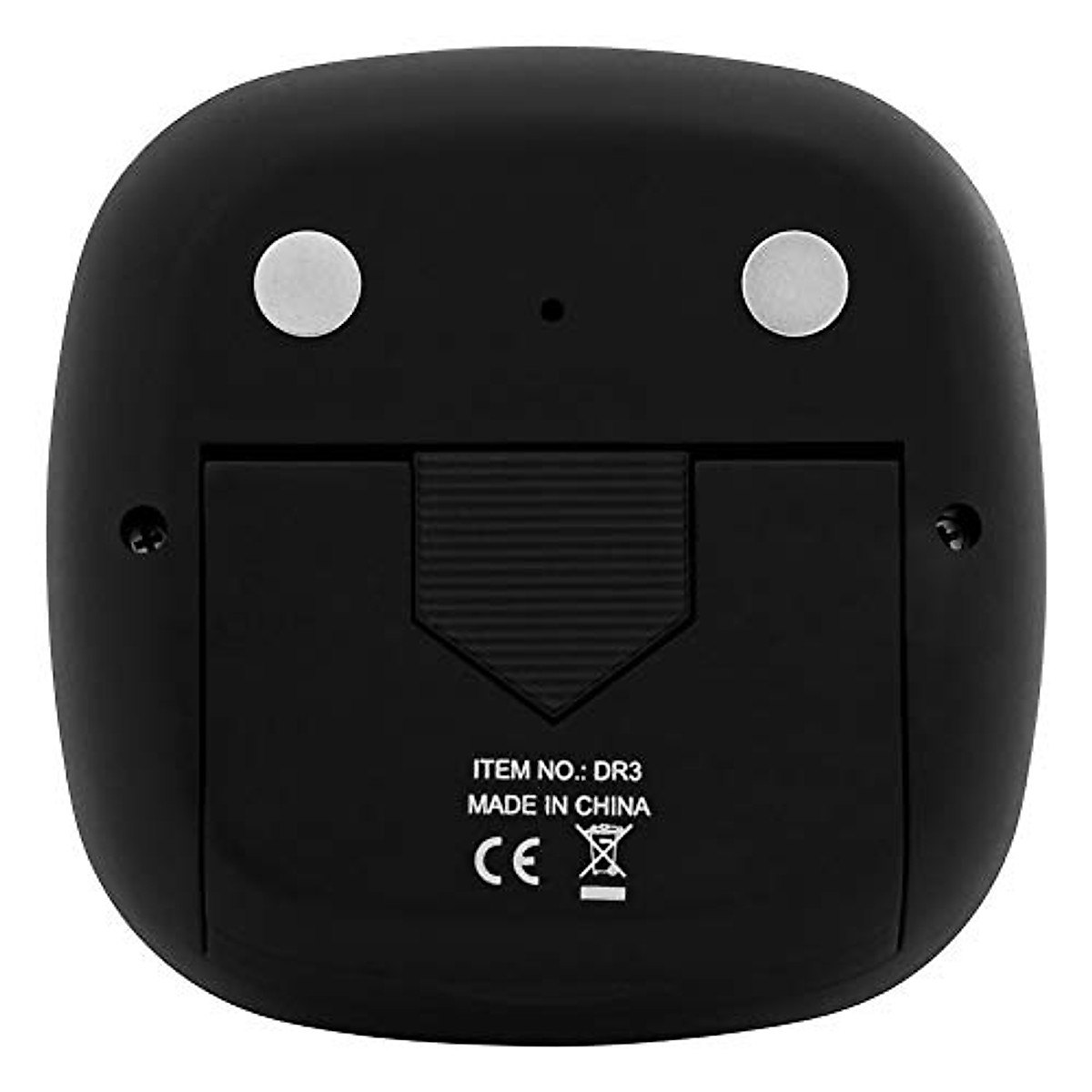 Escali Touch Screen LCD Display Digital Timer, Easy to Read and Touch Sensitive Controls Battery Saving, Black