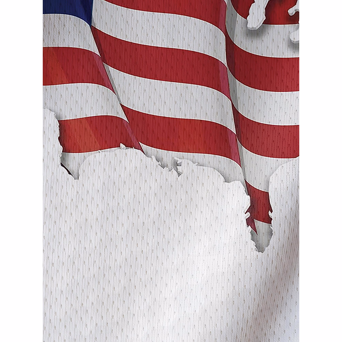 PAGYMO Golf Shirts for Men Crazy Funny Print Hawaiian Mens Polo Shirt Patriotic Flag Shirt, X-Large, Aop-polo-06368