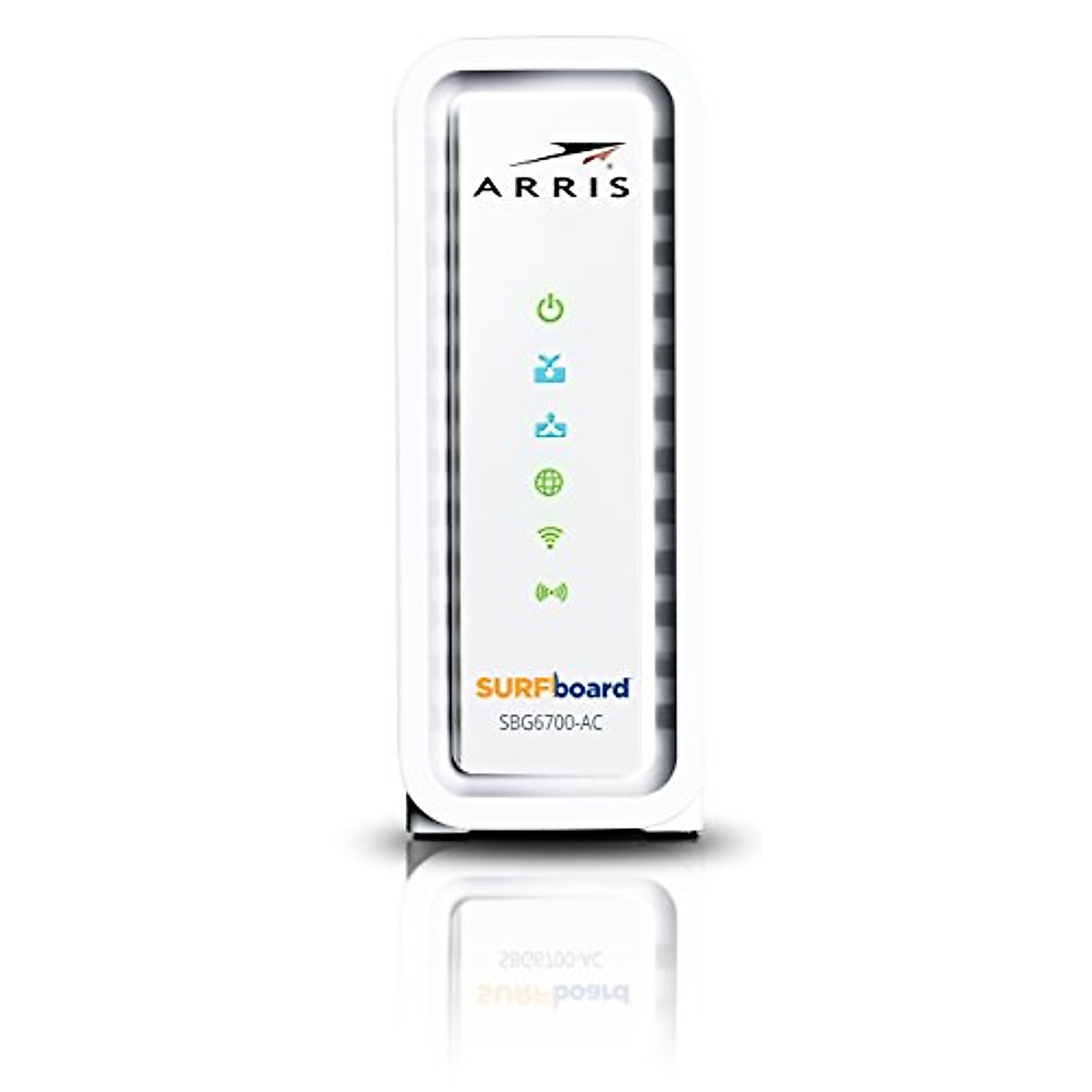 ARRIS Surfboard SBG6700AC-RB DOCSIS 3.0 Cable Modem/Wi-Fi AC1600 Router (Renewed)