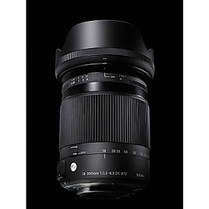 Sigma 18-300mm F3.5-6.3 Contemporary DC Macro OS HSM Lens for Canon