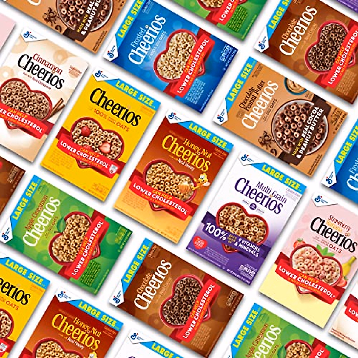 Frosted Cheerios, Heart Healthy Cereal, Family Size, 18.4 OZ