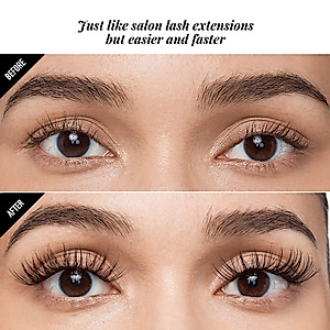 VLuxe Extended DIY Eyelash Extension Bond & Seal Infused with Biotin & Vitamin E - Strong Gentle Comfortable Lash Adhesive for All Day Wear for Use with V-Luxe Extended Lash