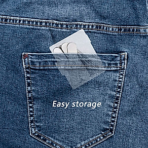 kcrygogo Golf Weighted Lead Tape Adhesive Lead Tape Strips Add Weight for Golf Club Tennis Racket Pickleball Paddle Adjust Weight (20pcs with Box)