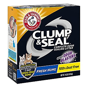 ARM & HAMMER Clump & Seal Cat Litter, Fresh Scent 14lb