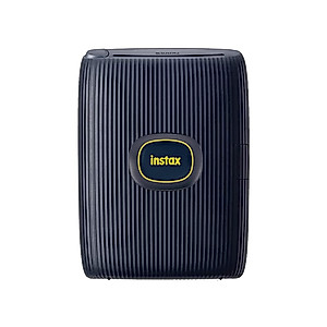 Fujifilm Instax Mini Link 2 Smartphone Printer Plus Instax Mini Films 20 Pack. Plus Stickers. Bonus All-Purpose Microfiber Cloth (Space Blue)…