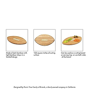 Carolina Panthers Bamboo Touchdown Cutting Board